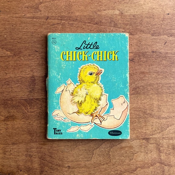 Accents | 195 Vintage Kids Tiny Tales Book Little Chick Chick Childrens ...
